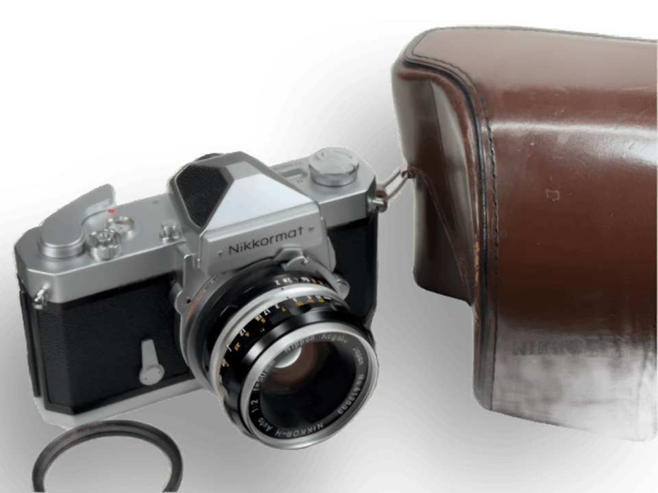 Nikkormat FTn 35mm SLR film camera with a 50mm lens. Fully Functioning | eBay