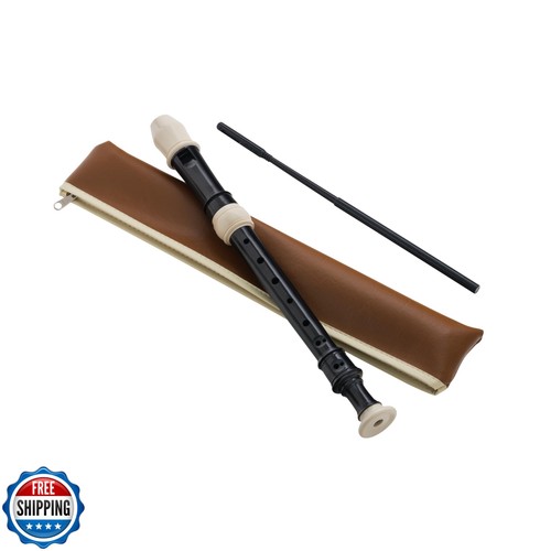 ZAZA- Quality Soprano Recorder with Zipper Bag, Cleaning Rod, and ...