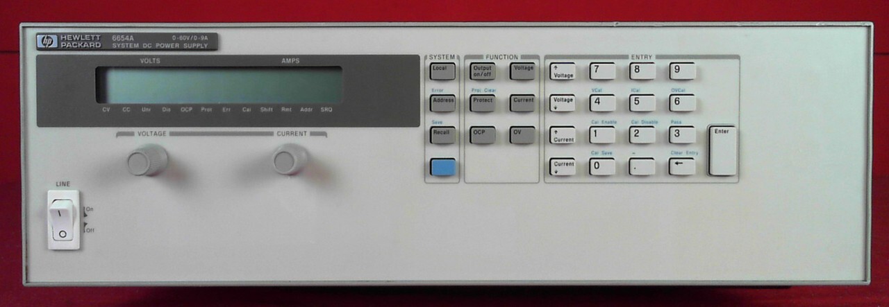 HP-Agilent-Keysight 6654A DC Power Supply, 0-60V/0-9A | eBay