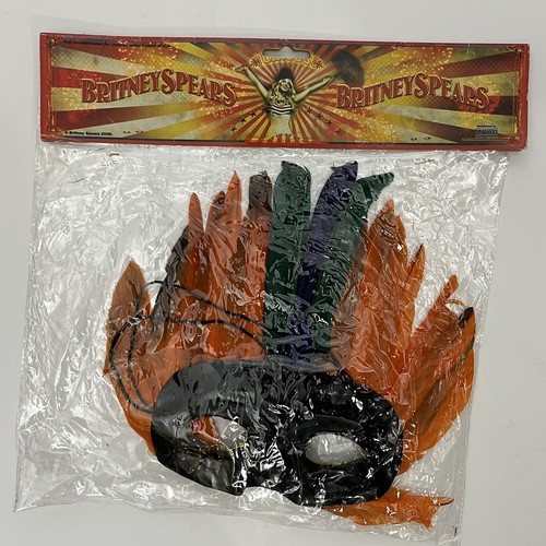 Britney Spears Circus Tour 2009 Official New In Package Mask Feather ...