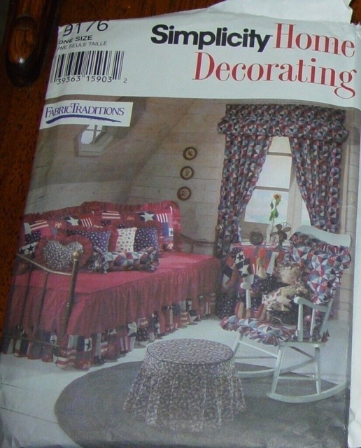 Simplicity 9176 Den Accessories Sewing Pattern for sale online | eBay