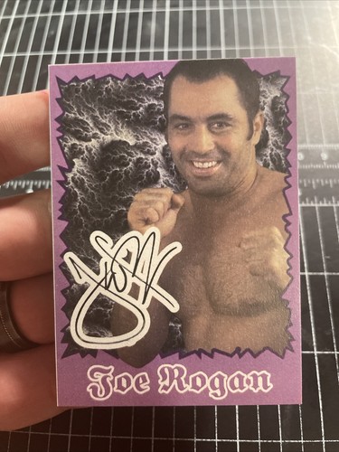 Joe Rogan Art Card Custom One Of One 1/1 Trading Card | eBay