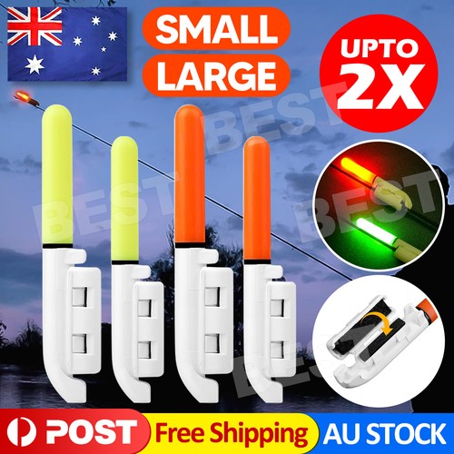 Night Fishing Rod Tip Alert LED Induction Fish Bite Alarms Light Tackle ...