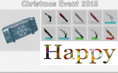 Christmas 2018 MYSTERY BOX REWARDS 10 ITEMS💙🤍MM2 ROBLOX💙🤍FAST DELIVERY ...