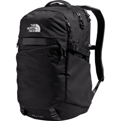 SALE 40% The North Face Router 40L Backpack Asphalt Black Color +100% ...