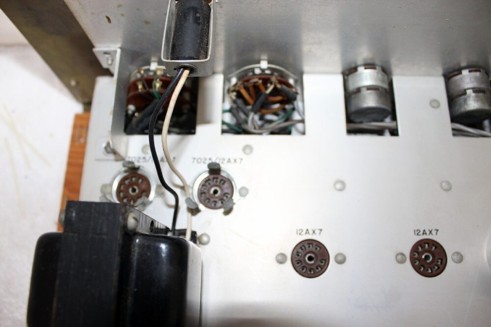 Pilot Radio 240 Integrated Amplifier w/ EL84 From 1051 MCM Console ...