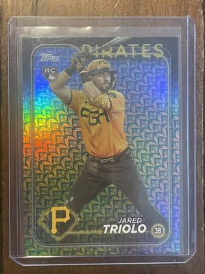 2024 Topps Series 1 Baseball Jared Triolo RC Easter Holiday Foil SP ...