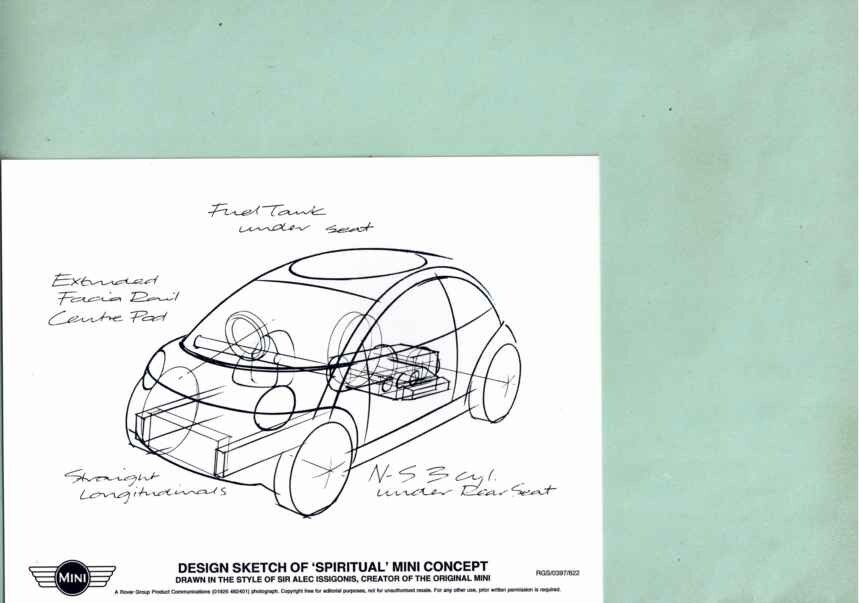 photo de presse / press photo original Mini Spiritual concept 03/1997 ...