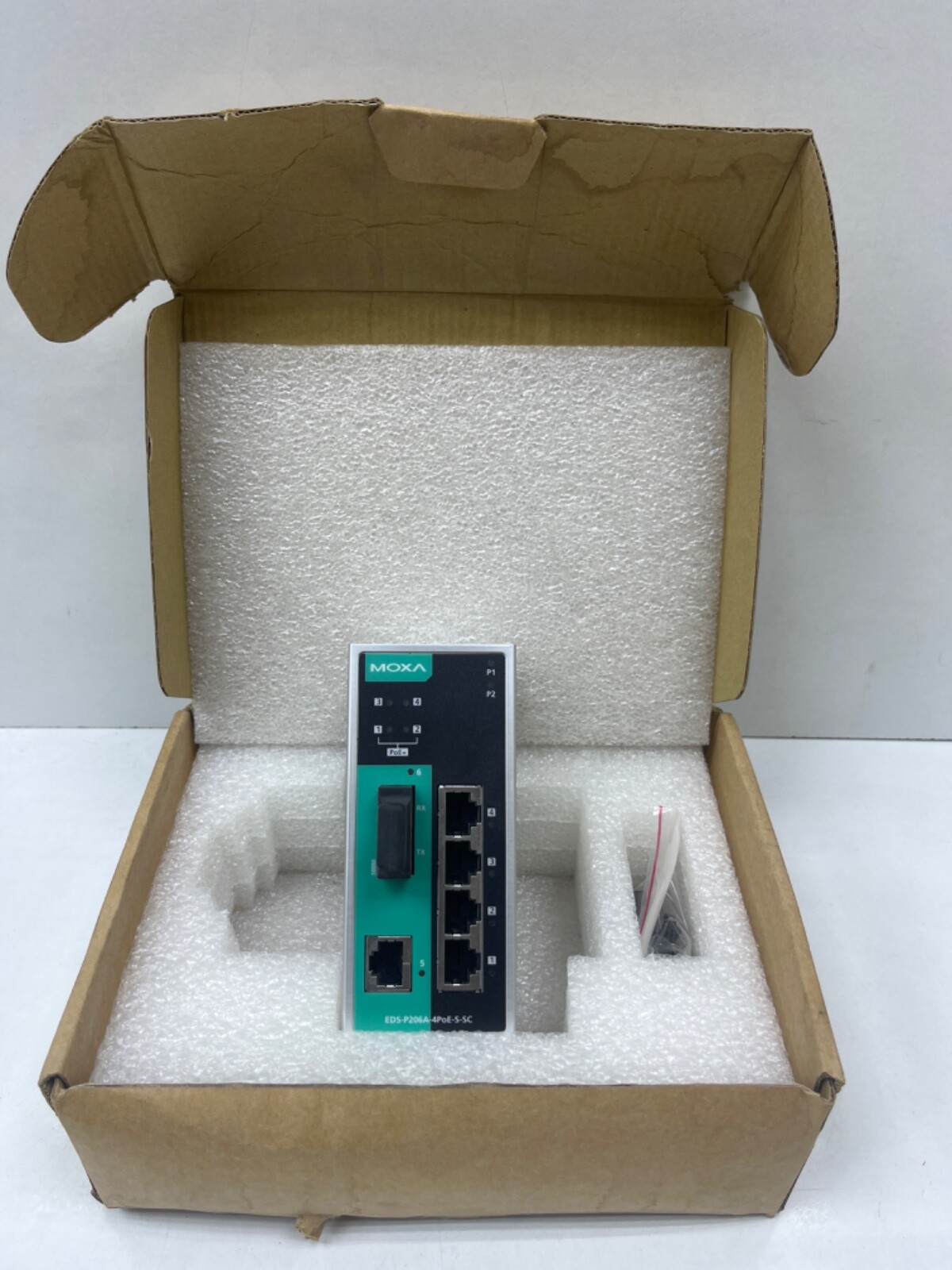 MOXA EDS-P206A-4PoE-S-SC-T v2.0.0 switch for sale online | eBay