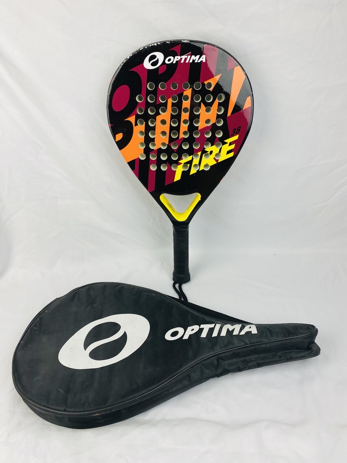 Optima FIRE Carbon Beach Platform POP Tennis Paddle Padel Racket