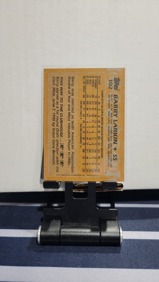 1988 Topps - Barry Larkin #102 | eBay