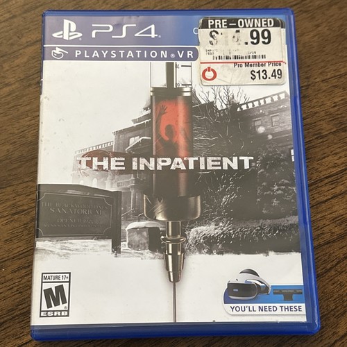 The Inpatient: VR - Sony PlayStation 4 PS4 - Tested And Works - VR ...