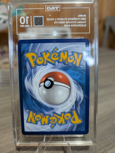 Rank #1 TAG 10 Marill 204/193 Pokemon Paldea Evolved Illustration Rare ...