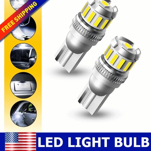 AUXITO T10 194 168 LED Dashboard Trunk Dome Door Light Bulbs Bright ...