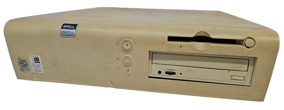 Dell Optiplex GX110 Vintage Desktop computer Intel pentium III windows ...