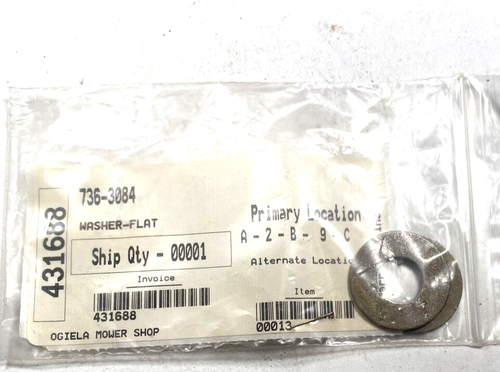 New MTD 736-3084 OEM Washer NOS [ | eBay