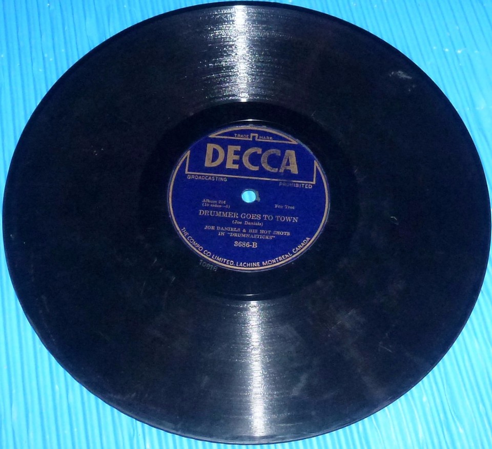 Ben Pollack - My Wild Irish Rose; Joe Daniels - Drummer Goes to Town ...