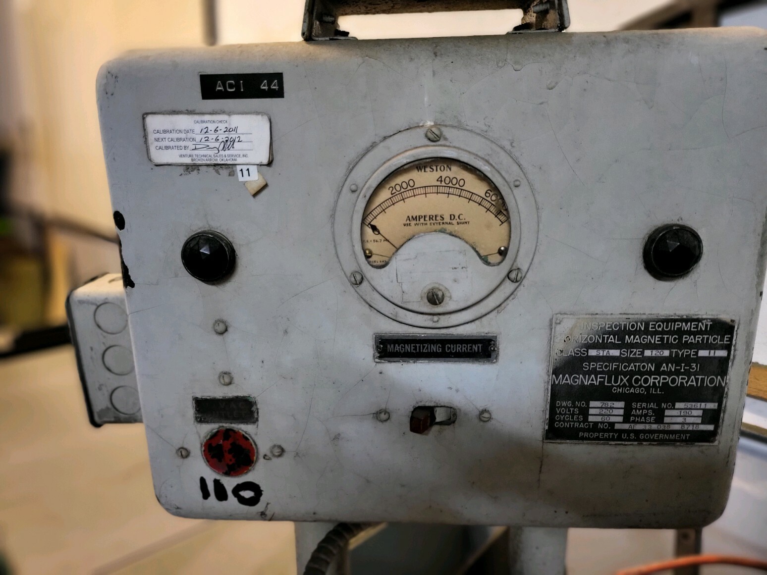 MAGNAFLUX MAGNETIC PARTICLE WET BENCH UNIT NDT EQUIPMENT LOC3 | eBay