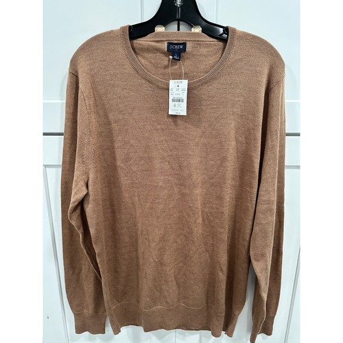 J.Crew Merino Wool Blend Sweater Crew Neck Soft Knit Pullover Large | eBay