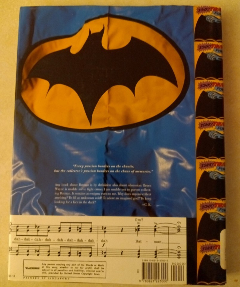 Batman Collected by Chip Kidd; photographs Geoff Spear, Batman Club ...