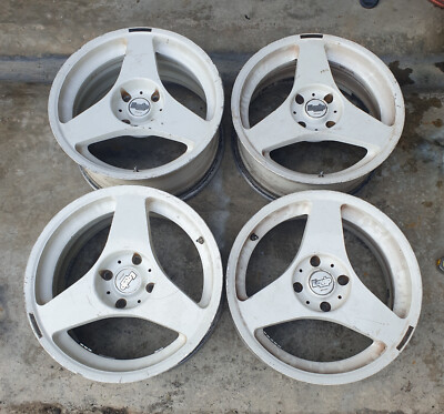 JDM 17" Work Equip Voggard trispoke wheels for Honda prelude bb4 crv ...
