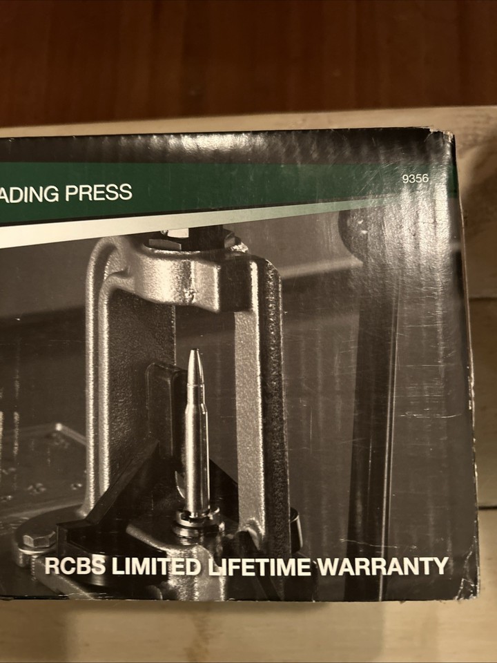 NEW in Box RCBS 9356 Rock Chucker Supreme Reloading Press | Cast Iron ...