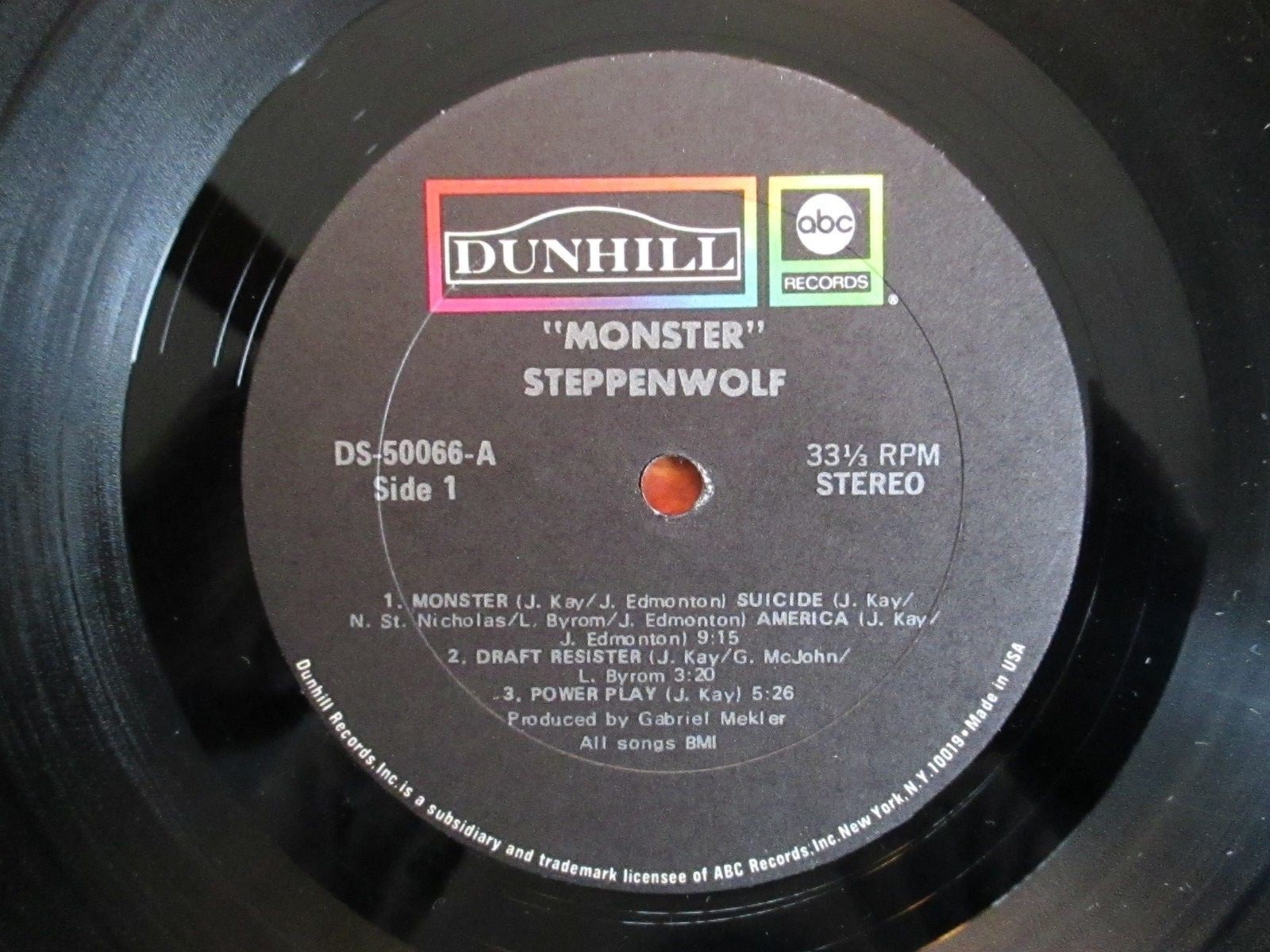 1969 Steppenwolf ‎– Monster LP GF EX/VG+ Dunhill ‎– DS-50066-A | eBay