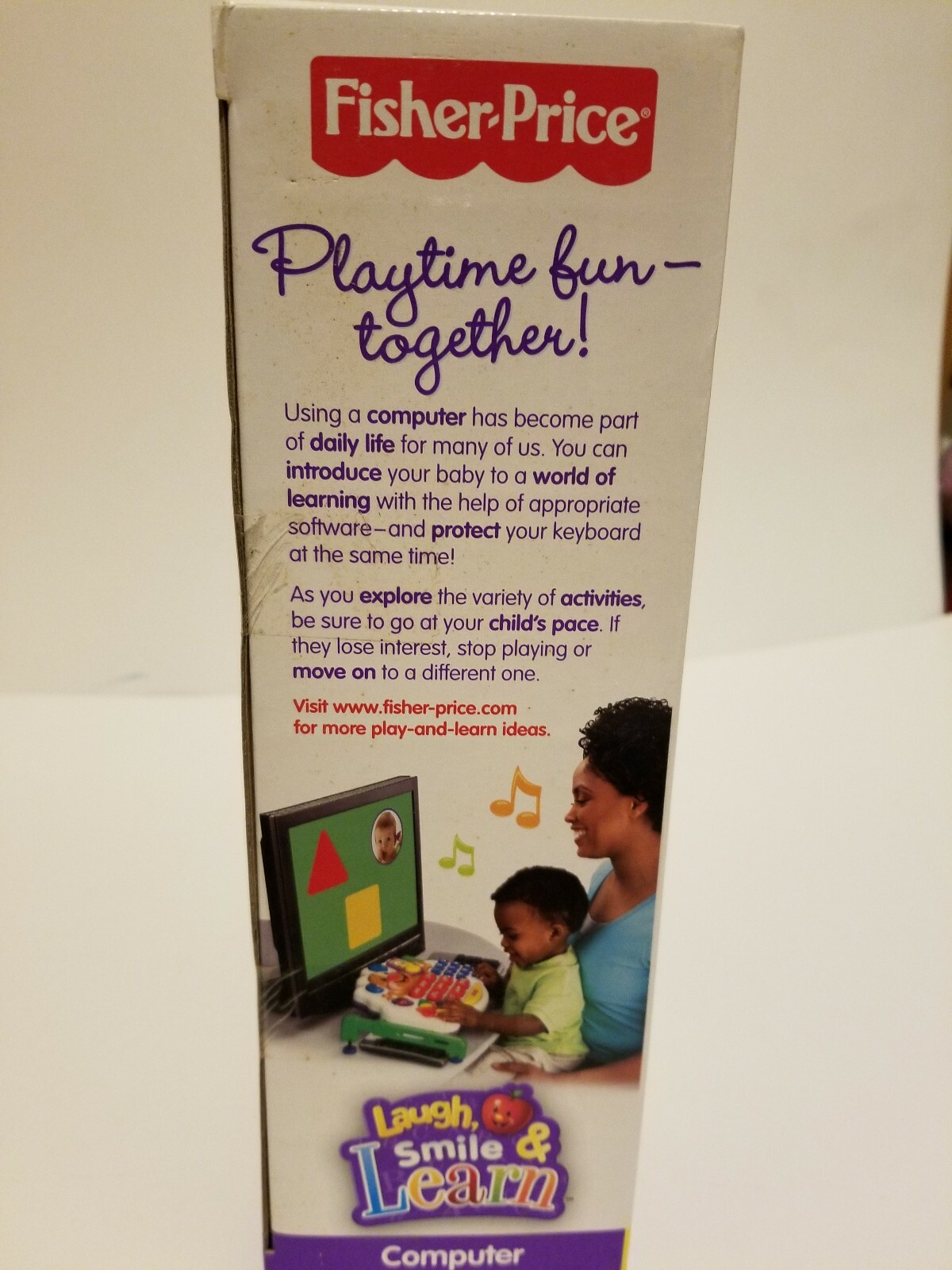 Fisher Price Computer Learning System 9- 36 Months New ABC Laugh Smile ...