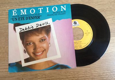 SP 45 tours BOF Un été d'enfer Emotion Debbie Davis François Valéry ...