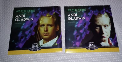 Andi Gladwin 2 DVD Card Magic Mentalism Monte Magic Square Tilt Gregory ...