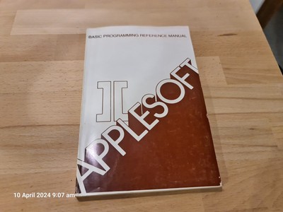 APPLESOFT Apple II Programming Quick Reference Guide Rare Retro Collectable | eBay Australia