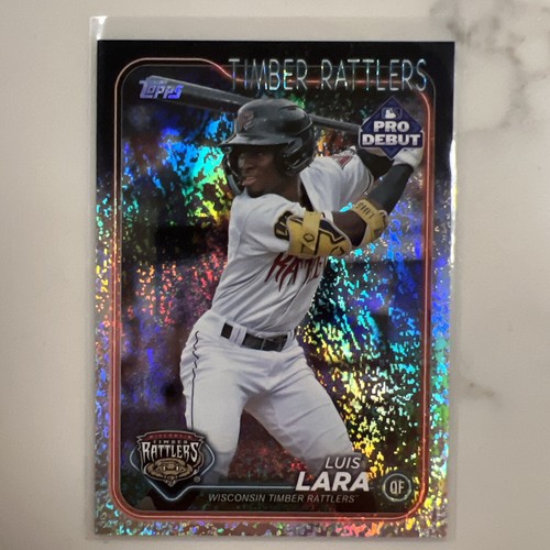2024 Topps Pro Debut - Luis Lara 96/175 Sparkle Foil #PD-13 | eBay