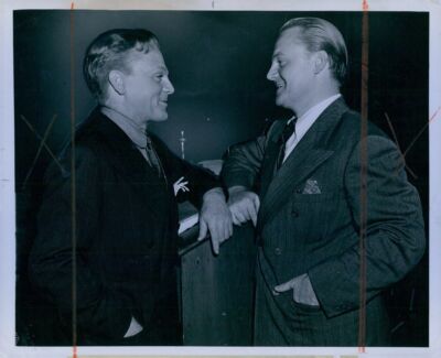 James Cagney Actor w/Producer William Cagney Press Photo | eBay