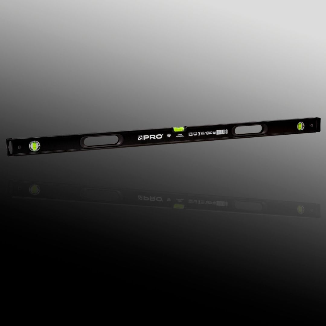 PRO 900 HEAVY DUTY Red & Black 3 Chamber Spirit Level, Spirit Level ...