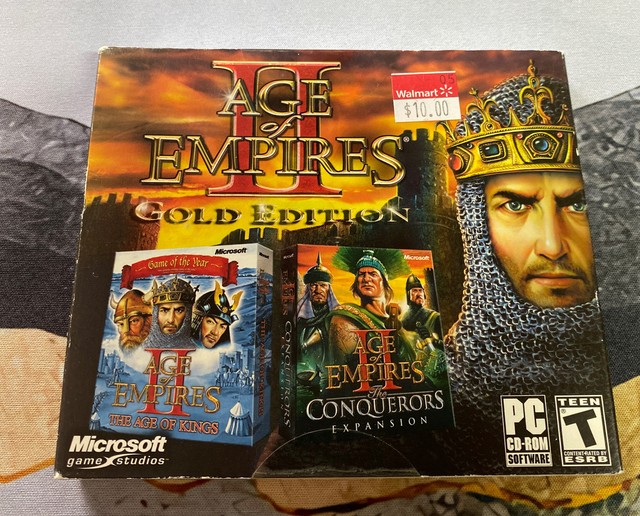 Age of Empires II: Gold Edition Jewel Case (PC, 2010) for sale online ...