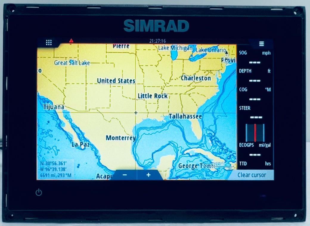 Simrad GO7 XSR Chartplotter/Multifunction Display – Sistema de Gestión ...