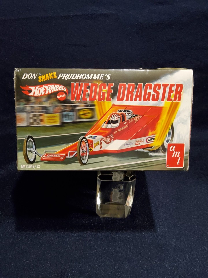 AMT 1/25 DON "SNAKE" PRUDHOMME HOT WHEELS WEDGE DRAGSTER NEW | eBay