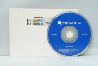 Microsoft Windows Server 2012 R2 Datacenter - SB/OEM mit DVD - 2 CPU ...