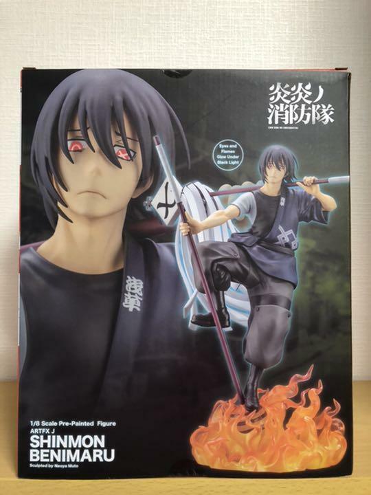 ARTFX J Fire Force Brigade Shinmon Benimaru 1/8 Figure KOTOBUKIYA Japan ...
