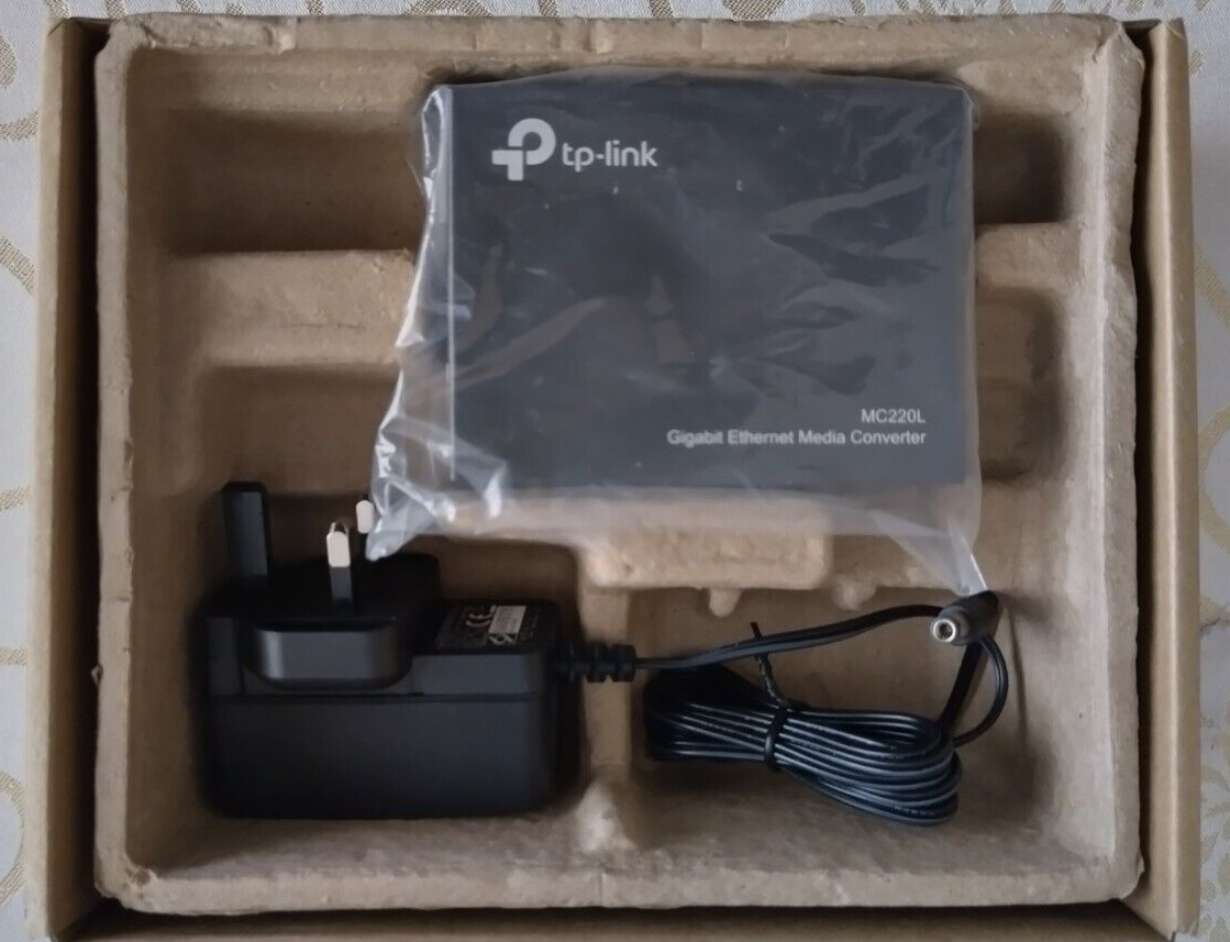 TP-Link MC220L V4 Gigabit SFP Media Converter for sale online | eBay