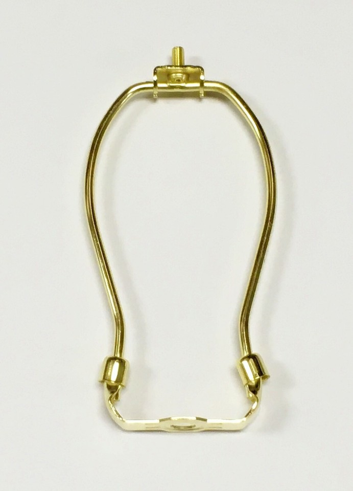 Lamp Parts-Lamp HARP W/Saddle 5" to 12" Heavy Duty 3 Finishes: AB,PB,PN ...