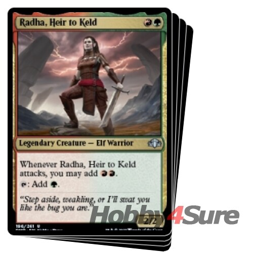 Radha, Heir To Keld X4 M/NM Magic: The Gathering MTG Dominaria ...
