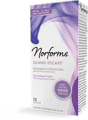 4 Pack Norforms Suppositories Island Escape 12 Each | eBay