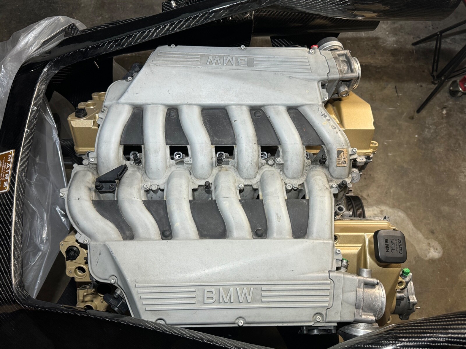 BMW N73 6.0L V12 760i 760Li E65 Engine 34k Miles | eBay