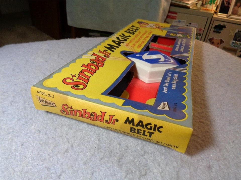 SINBAD JR OFFICIAL MAGIC BELT 1965 Voplex Vintage Store Stock Mint in ...