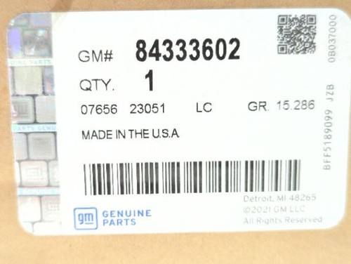 New OEM All Weather Floor Mats Tub 2019-2025 Silverado Genuine GM Pair ...