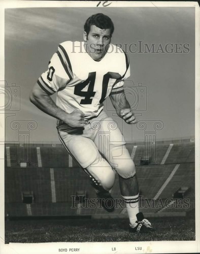 1971 Press Photo LSU college football player Boyd Perry - nos27402 | eBay