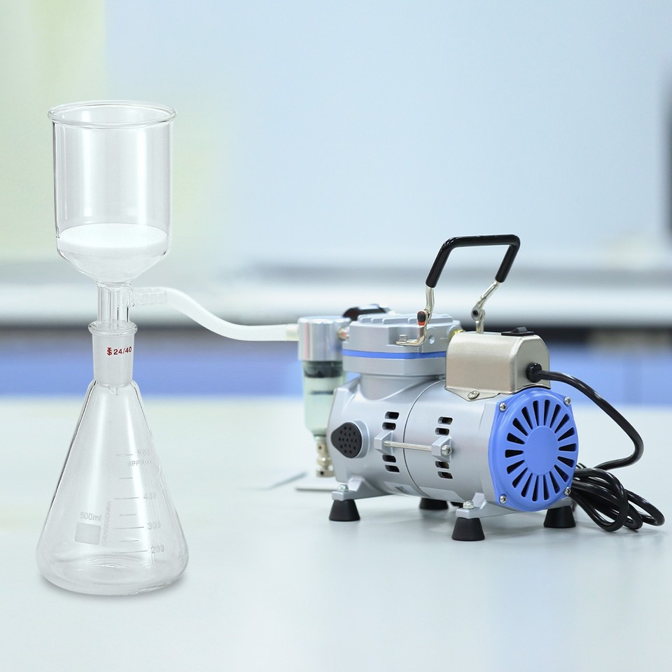 250ml Borosilicate Glass Buchner Funnel with Fine Frit(G1), Clear | eBay