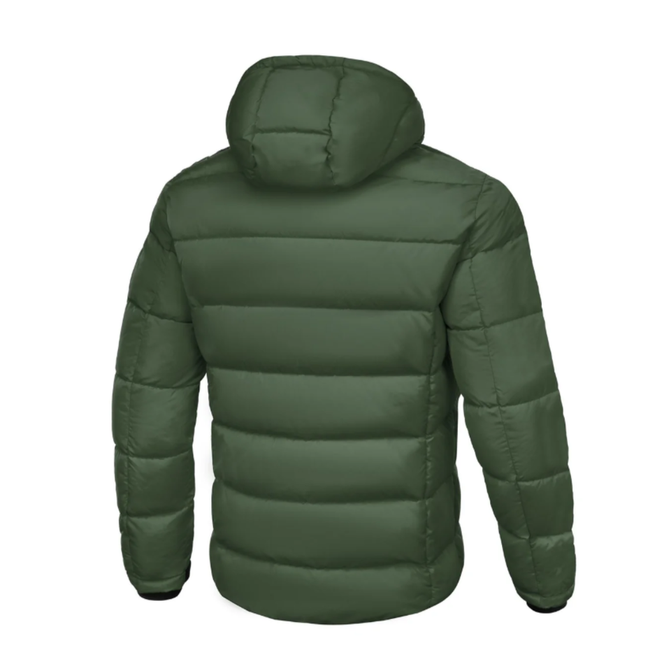 Pitbull Men's Winter Jacket AIRWAY V – Quilted Jacket With Hood In ...