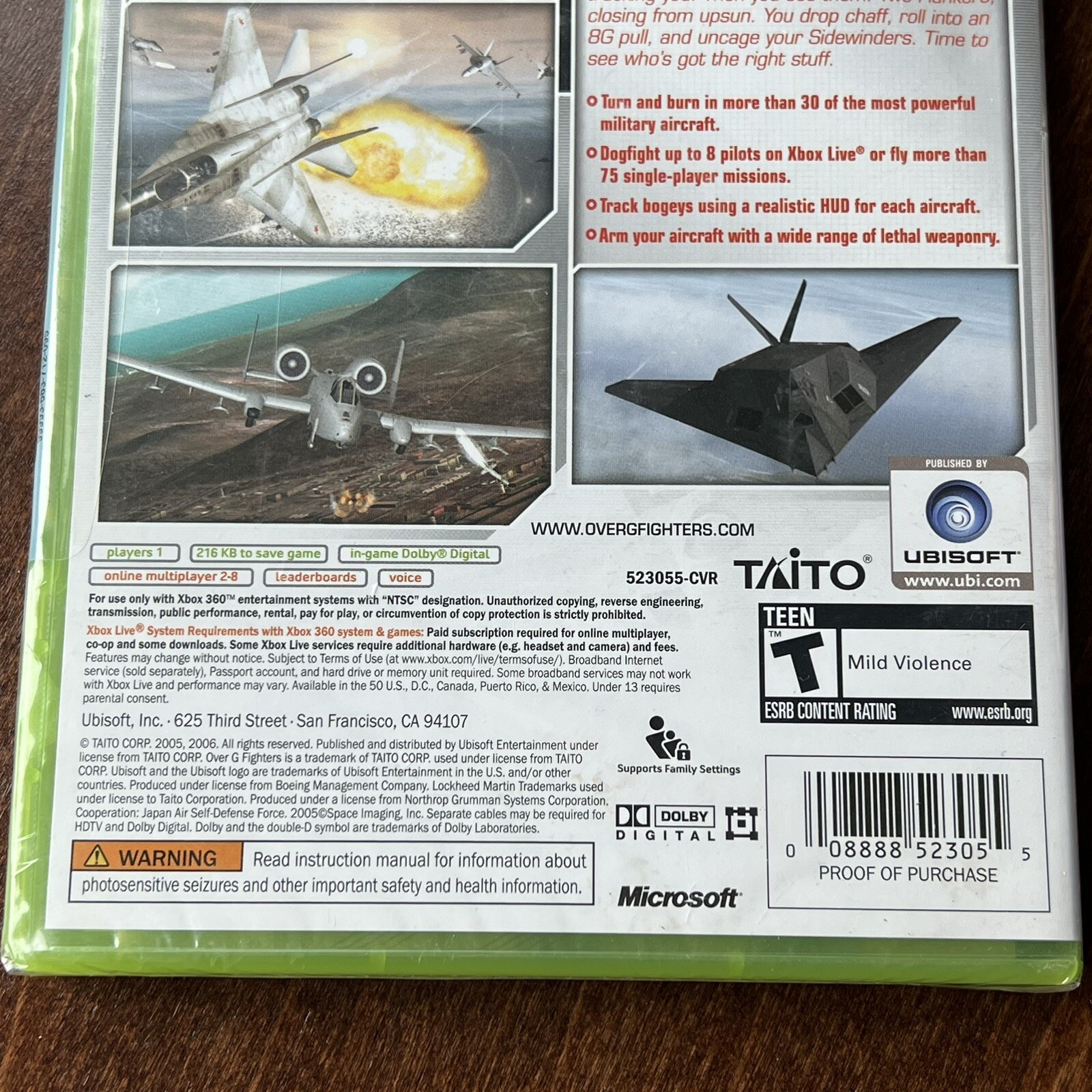 Over G: Fighters (Microsoft Xbox 360, 2006) for sale online | eBay